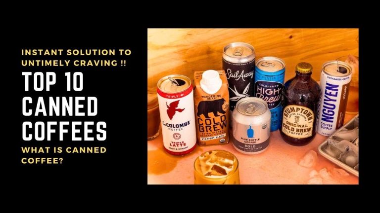 The Top 10 Canned Coffees Everyone Should Try in 2026!